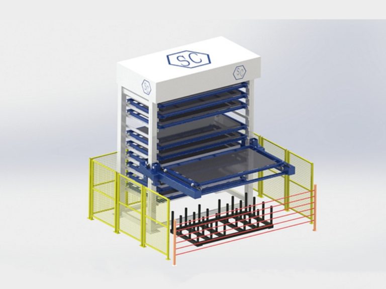 Most Intelligent Automatic Sheet Metal Storage System 2024 - SC Machinery