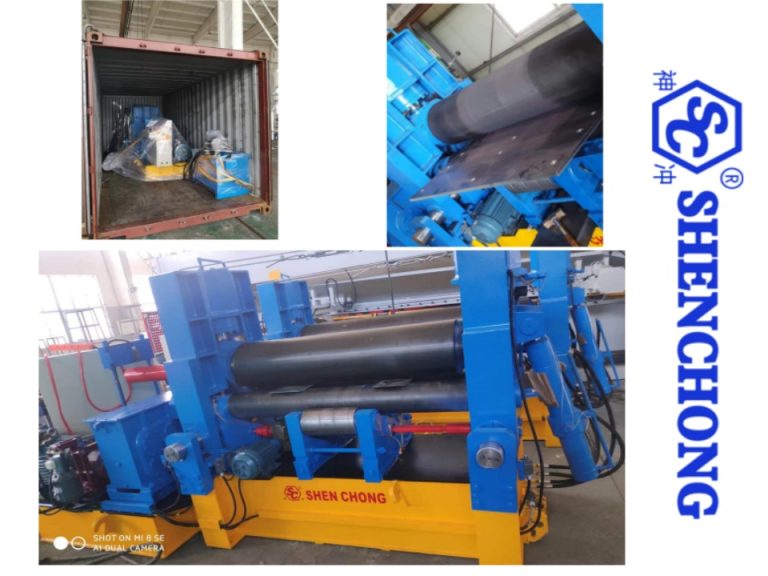25x1200MM Upper Roller Universal Plate Rolling Machine To Italy - SC ...