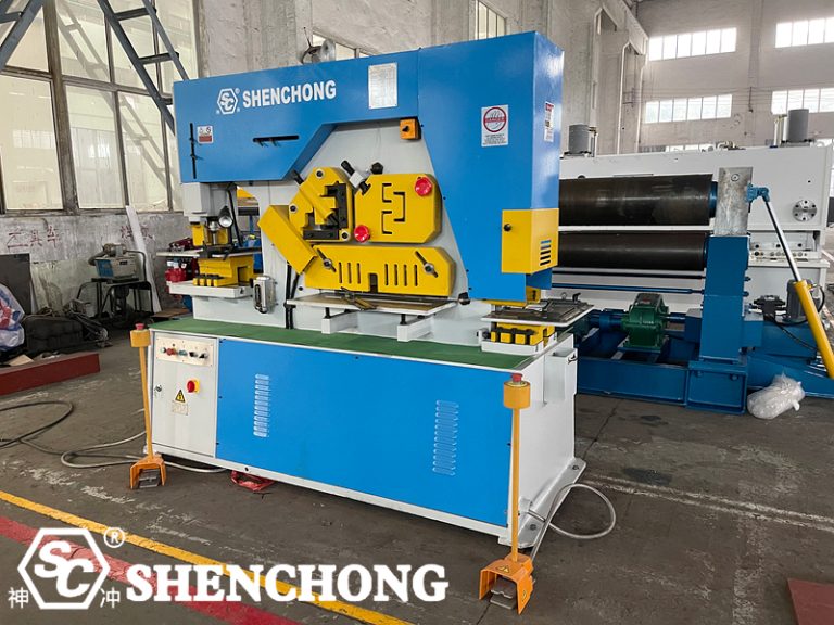 Hydraulic Iron Worker Machine Principle And Function Features - SC ...